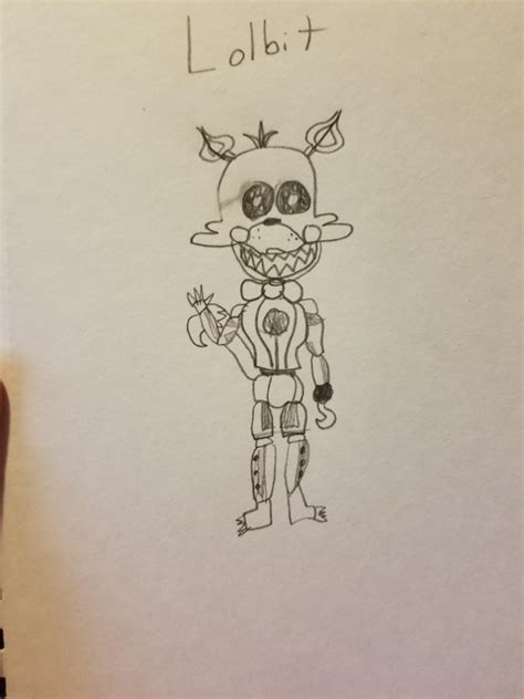 I Made Lolbit Full Body Fivenightsatfreddys