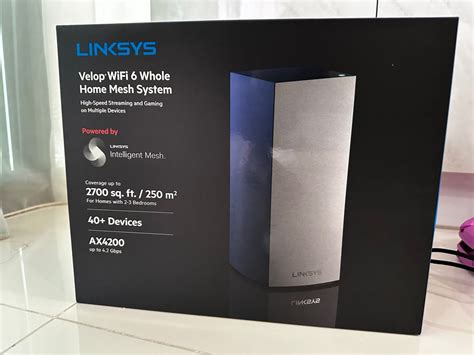 Linksys AX4200 Tri Band Wifi 6 Router Computers Tech Parts Accessories Networking On