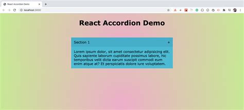 How To Build An Accordion Menu In React From Scratch — No External Libraries Required By
