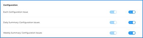 Notification Settings Concord