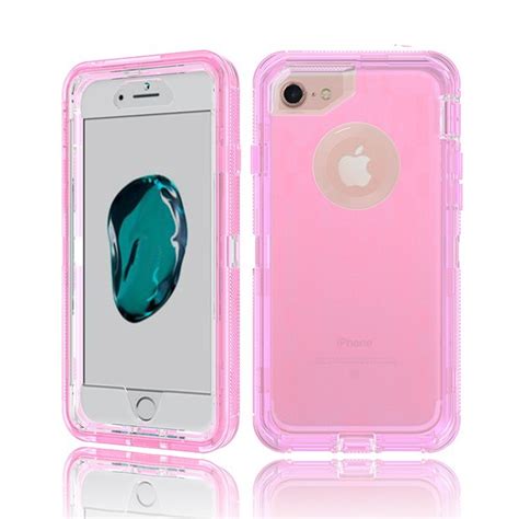 For Samsung Galaxy S Clear Defender Mobile Case Pink Wholesale Products Pro