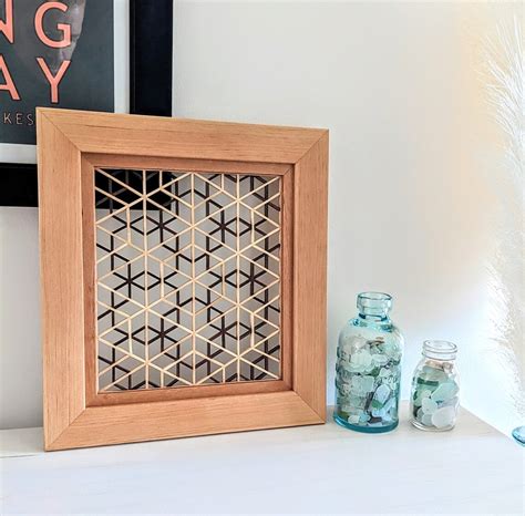 Handmade Framed Kumiko Panel Etsy