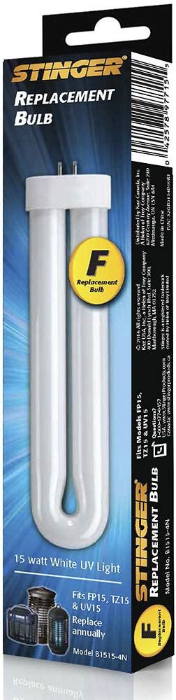 Best Buy Stinger Uv Light 15w Replacement Bulb B15154nv1