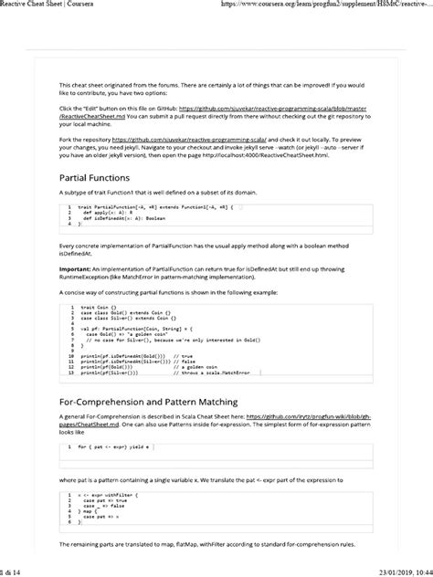 reactive cheatsheet pdf teaching methods and materials