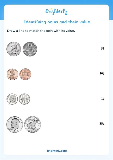 Free Printable Money Worksheets For 1st Grade