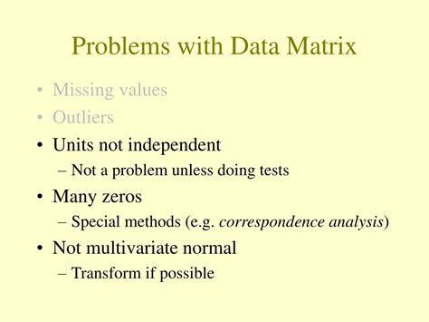 Ppt Introduction To Multivariate Analysis And Multivariate Distances Powerpoint Presentation
