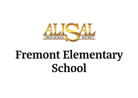 General Information School Site Council Fremont Elementary School