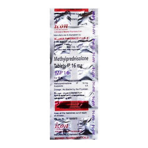 Buy Mp 16mg Tablet 10s Online At Upto 25 Off Netmeds
