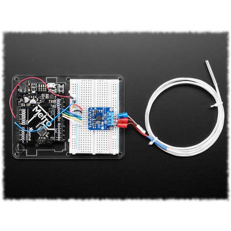 temperature sensor pt100 rtd amplifier max31865 mchobby vente de
