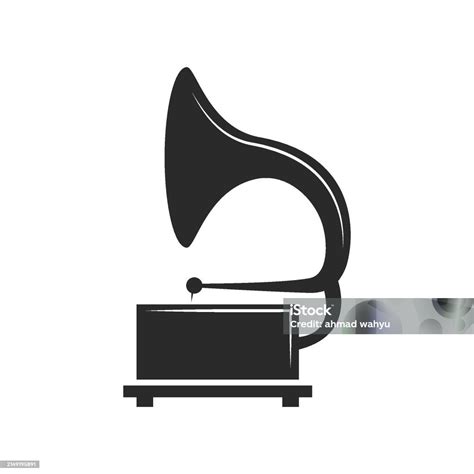 Gramaphone Icon Design Stock Illustration Download Image Now Analog Antique Art Istock