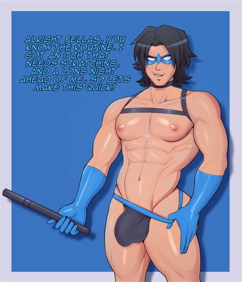 Rule 34 Batman Series Dc Dc Comics Dick Grayson Gay Jockstrap