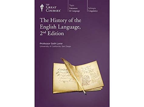 History Of The English Language 2nd Edition Seth Lerer The Great Courses Movies