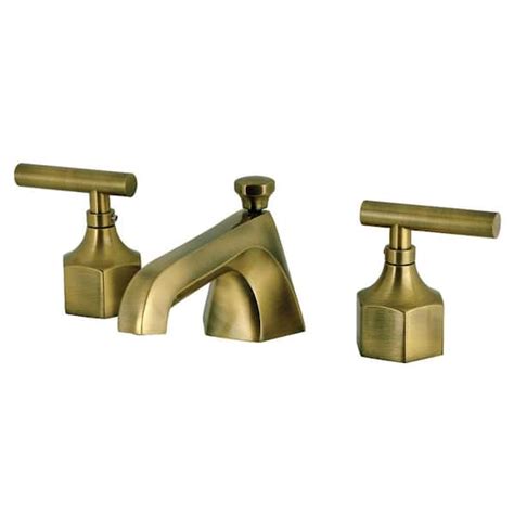 Kingston Brass Navei 8 In Widespread 2 Handle Bathroom Faucet In