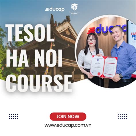 Khoá Tesol Chuẩn Thực Hành Quốc Tế Educap