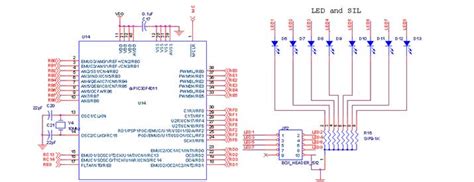 How To Interface Led With Dspic Development Board Pantech Ai