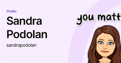 Sandra Podolan Sandrapodolan Profile Padlet