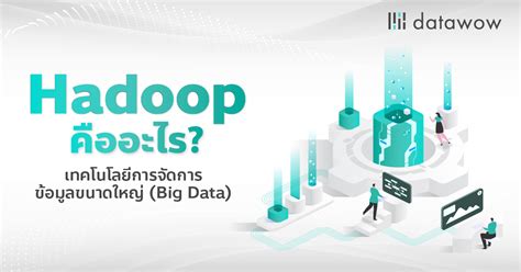 hadoop คืออะไร เทคโนโลยีการจัดการข้อมูลขนาดใหญ่ big data data wow