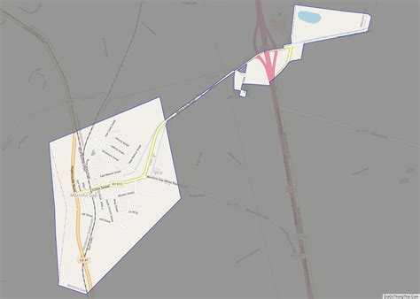 Map Of Mortons Gap City Thong Thai Real