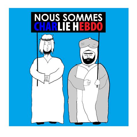 Nous Sommes Charlie Hebdo Jesus Mo R Atheism