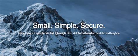 Alpine Linux Has Been Released NixCraft
