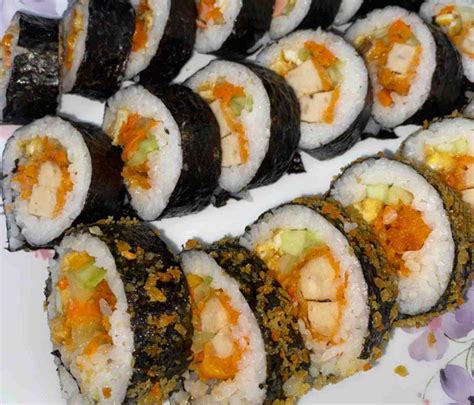 Resep Bikin Kimbab Praktis Di Rumah Pakai Nugget Aja Idn Times Sumsel