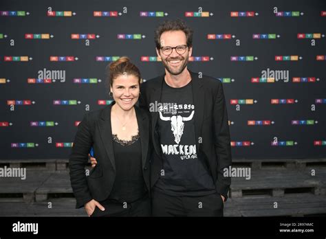 Munich Germany 24th June 2023 Actress Katharina Wackernagel L And