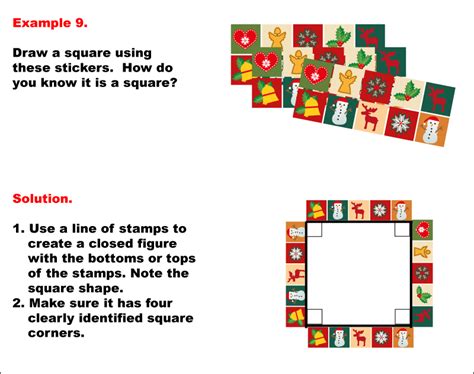 Math Example Geometric Shapes Constructing Geometric Shapes Example