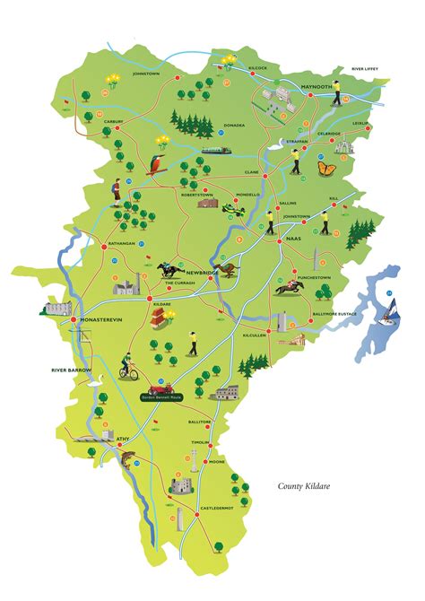 Kildare Tourist Map