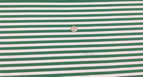 Greenwhite Yarn Dyed Horizontal Stripes Fabric Purpleseamstress Fabric