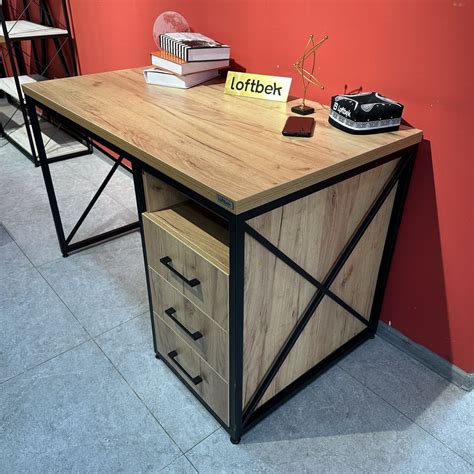 Стол с ящиками их метал каркаса ЛОФТ Loft стол Stol Тумба стол 1 680 000 сум Офисная