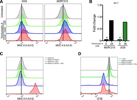 Hdac Inhibitor Treatment Restores Mhc Class Ii Expression In Myeloma