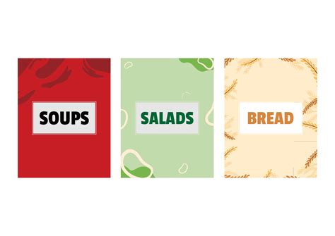 Cookbook Divider Tabs 11 Free Pdf Printables Printablee