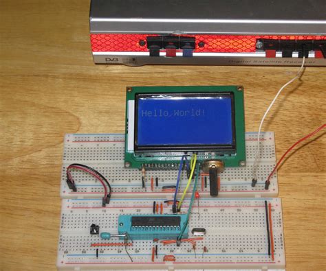 Testing A Graphic LCD Module 8 Steps With Pictures Instructables