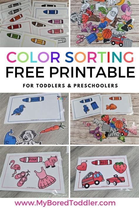 Color Matching Printables
