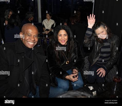 Frederick Anderson Guest And Deborah Hughes Attends The Untitled Space