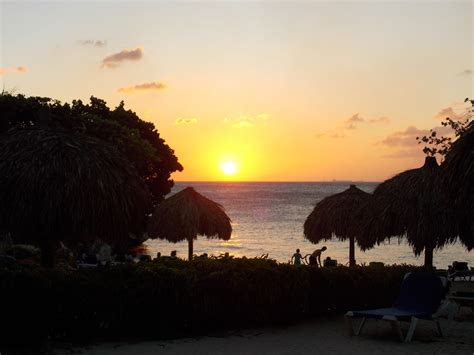 Sunset At The Curacao Hilton Curacao Sunset Bonaire
