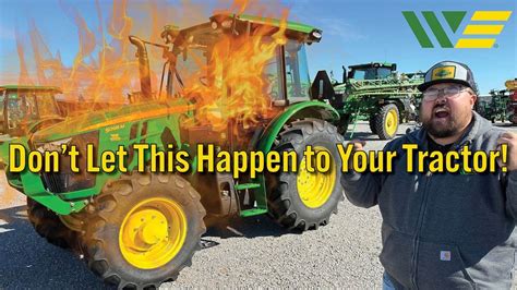 How To Find And Read Trouble Codes On John Deere 5 Series Tractors Youtube