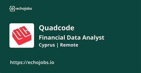 Quadcode Is Hiring Financial Data Analyst Cyprus Remote Python Sql Rpythonjob