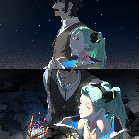 Rebecca And Falco Cyberpunk And More Drawn By Yi Da Zhi Lizi And Zha Ylpylf Danbooru