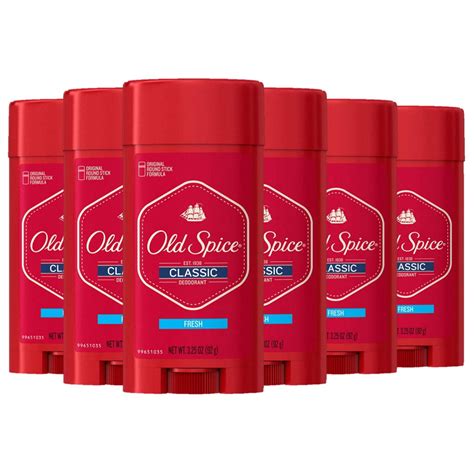 Old Spice Aluminum Free Deodorant For Men Classic Fresh
