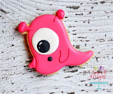 Icky Monster V2 Cookie Cutter Etsy