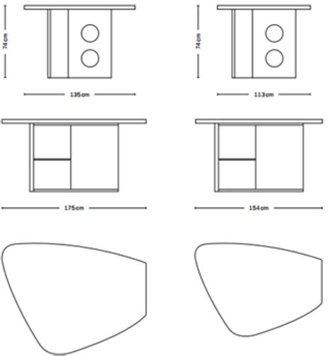 Tecta M21 Table Desk