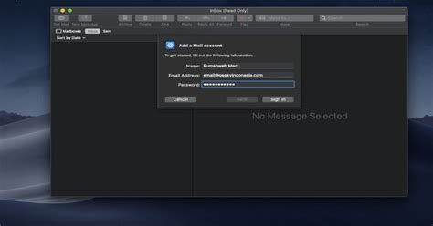 Cara Setting Email Di Mac Mail Secara Lengkap Rumahweb