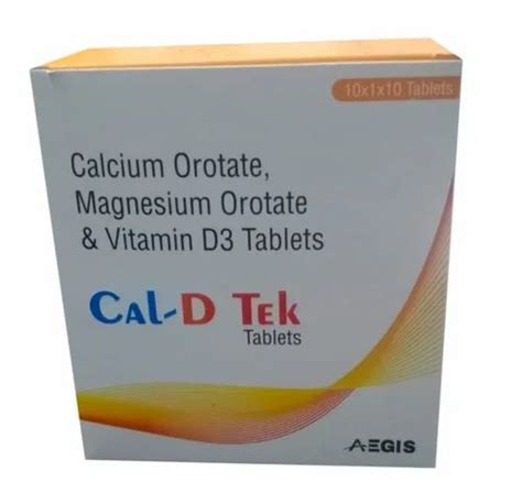 Cal D Tek Tabcalcium And Vitamin D3 Tab At ₹ 700box Calcium Citrate