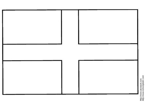Bandera De Inglaterra Para Colorear