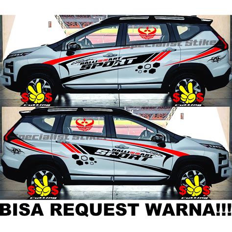 Jual Stiker Mobil Mitsubishi Xpander Cross Model Venom Shopee Indonesia