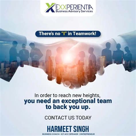Exxperientia Business Advisory Services On Linkedin Teamwork