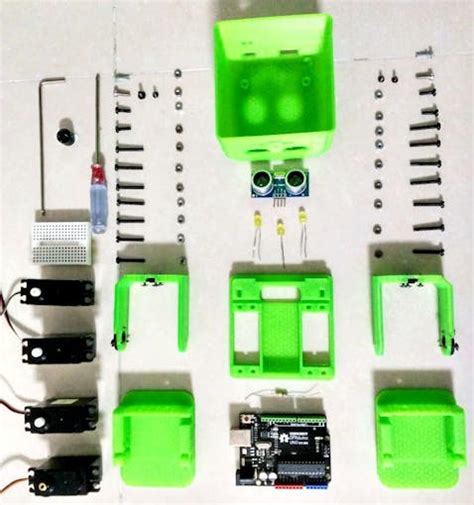 Tito Arduino Uno 3d Printed Robot