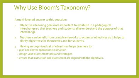 Cognitive Bloom Taxonomyppt