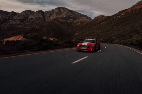 Ford Mustang 50 Gt Race Red Behance